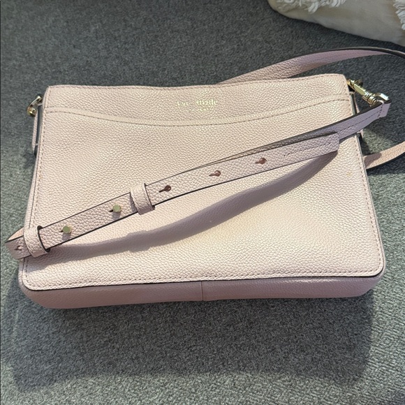 kate spade | Bags | Kate Spade Blush Pink Leather Shouldercrossbody ...